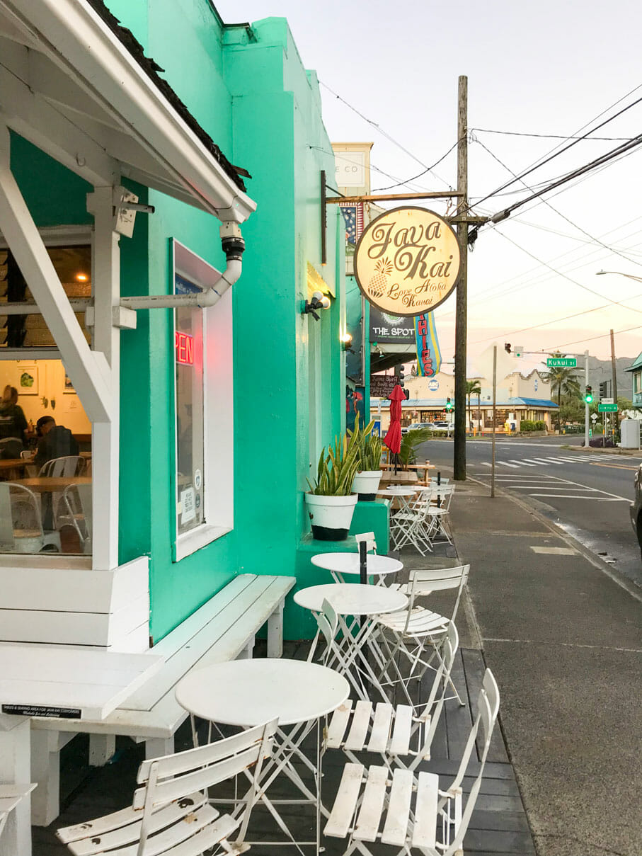 Java Kai serving up Aloha on Kauai